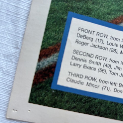 NFL 1982 Denver Broncos Team Picture Color with Names 8 X 10 Photo ...