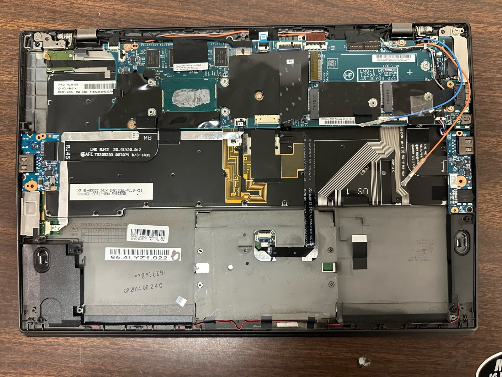 Lenovo ThinkPad X1 Carbon Core i7 vPro CPU NO RAM NO HDD 14" Parts ...