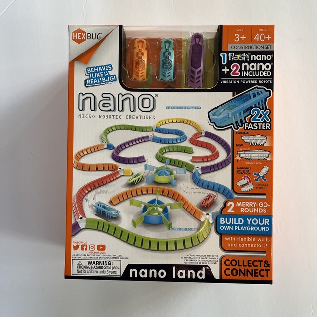HEXBUG Nano Land Micro Robotic Creatures Construction Set for sale ...