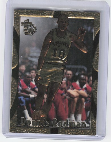 1994-95 Topps Embossed #89 Dennis Rodman Golden Idols | eBay