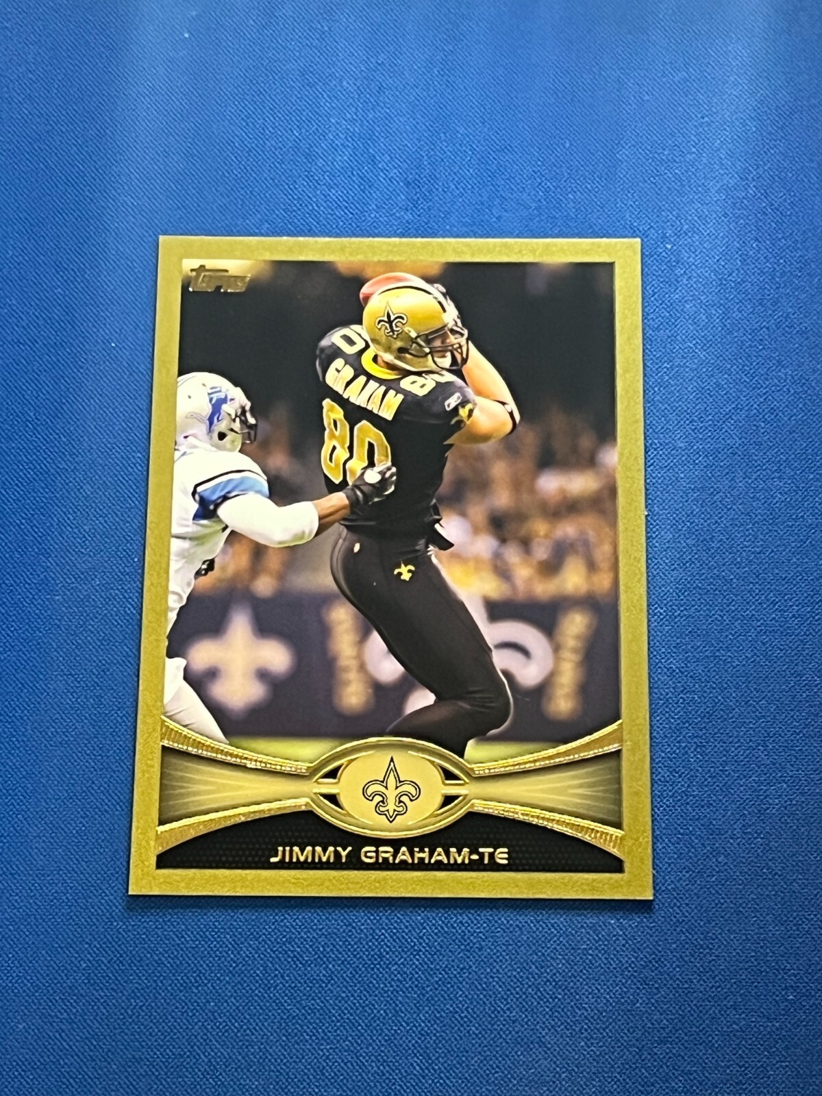 2012 Topps Football Gold Parallel Card of Jimmy Graham #1805/2012!! | eBay