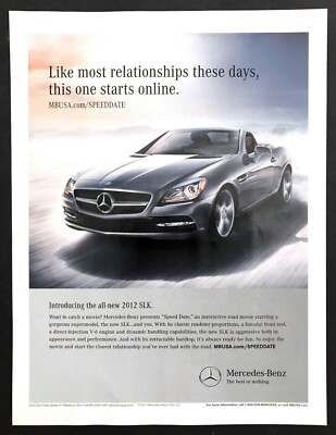 2012 Mercedes-Benz SLK Roadster photo "New Aggressive Appearance" promo ...