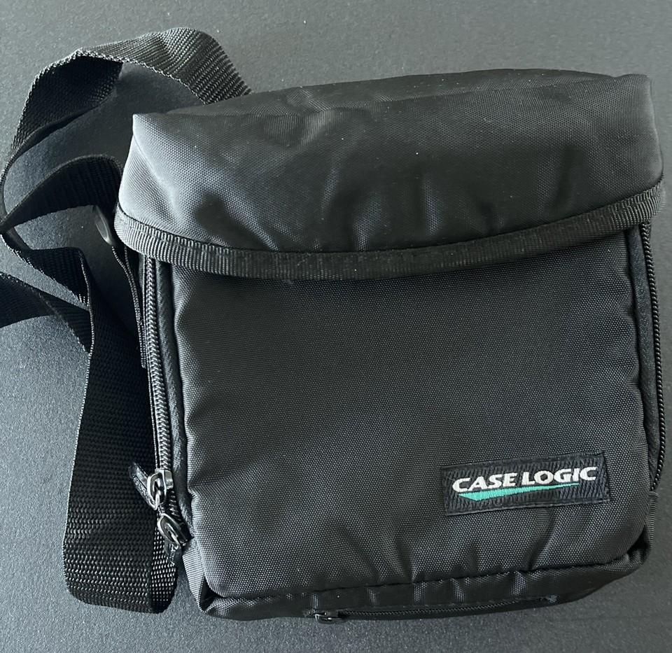 Vintage Case Logic CD Player Walkman Discman Carrying Case Soft ...