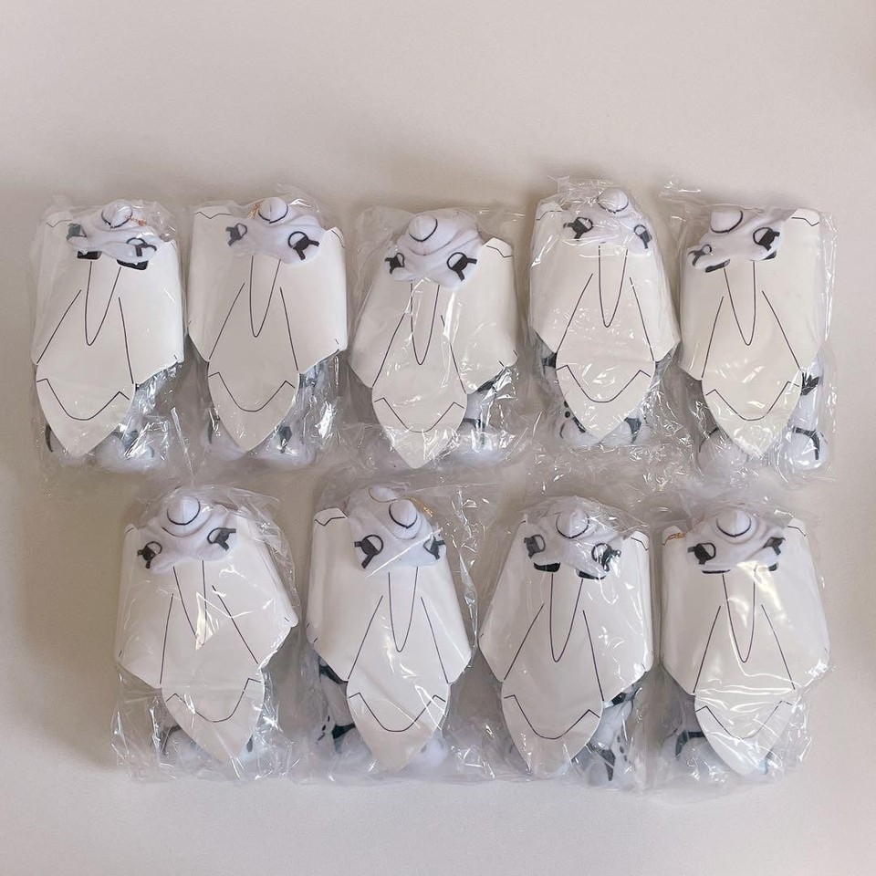 Evangelion Limited Plush Toy Mass Production Machine 9 Angel Set | eBay