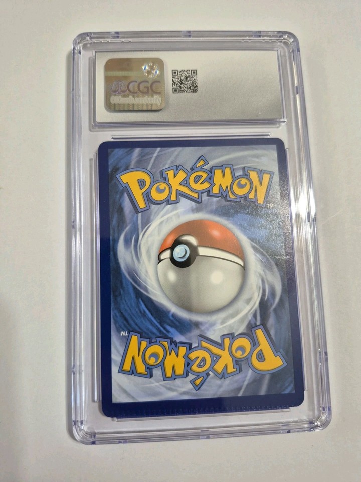 CRIMP!! CGC 9 Charizard V Error Crimped SWSH050 Pokemon 2020 Champions ...