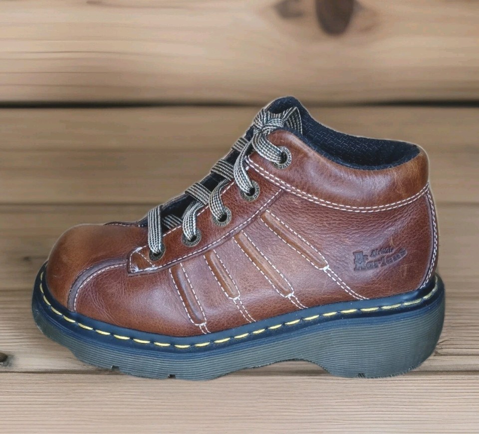 Dr Martens Brown Leather Brogue Shoes / #2C01 / Womens US Size 6 / Y2K ...