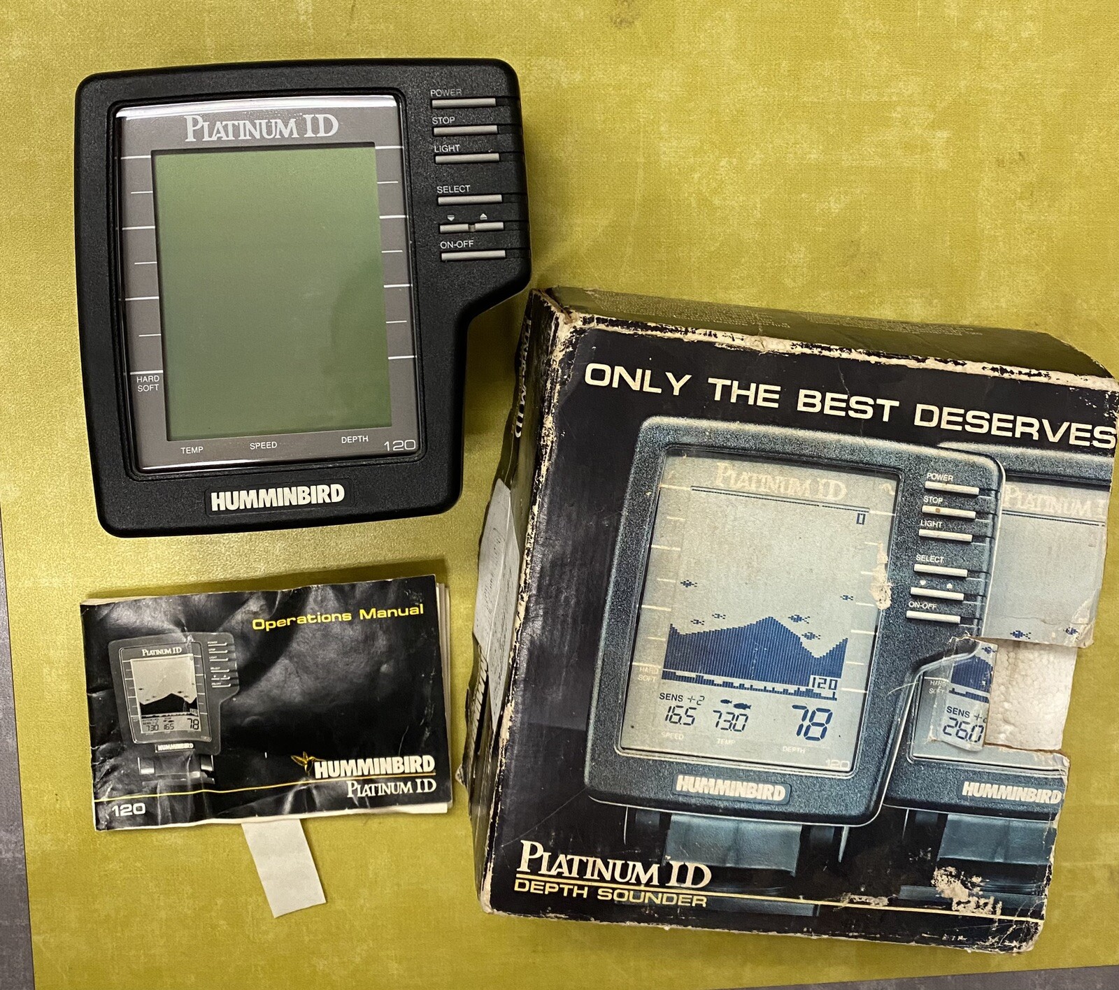 Humminbird Platinum ID Fish & Depth Finder PTM120 for sale online | eBay