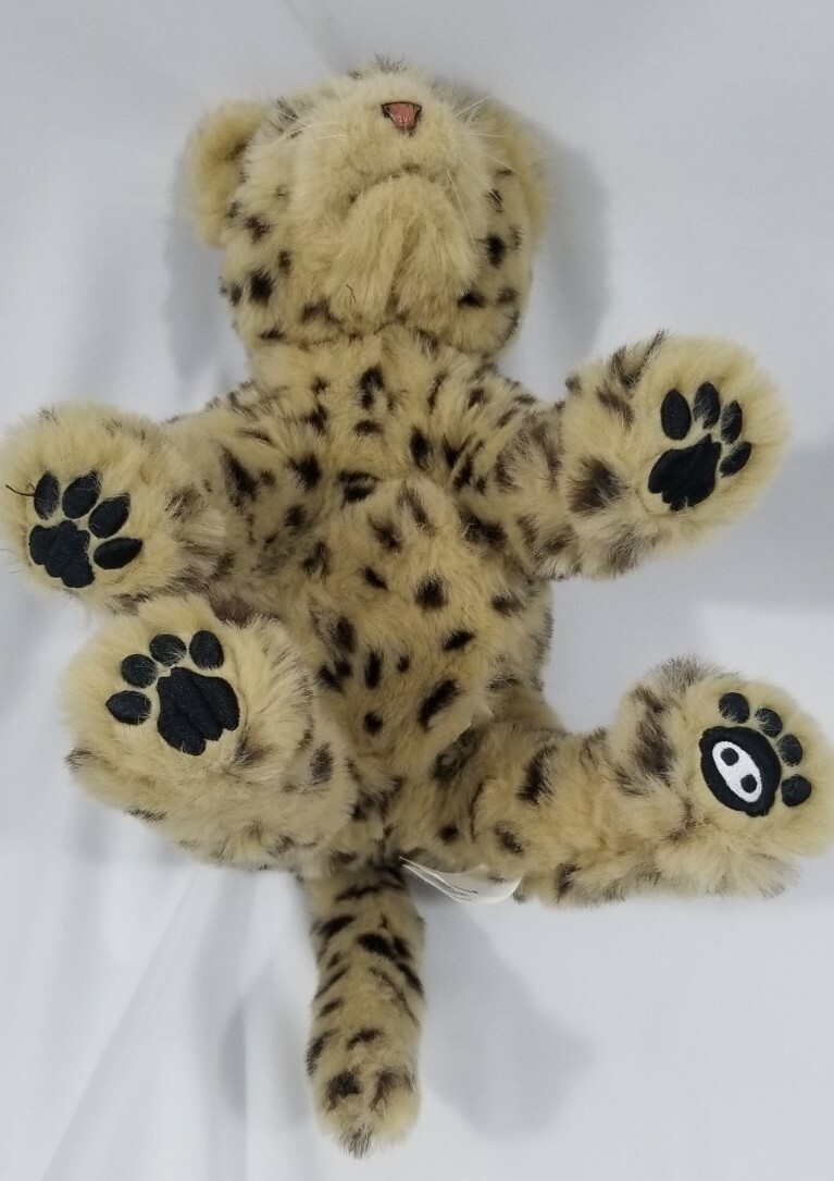 WowWee Alive LEOPARD Cub Wild Cat Plush Toy 2008 Interactive Sounds ...
