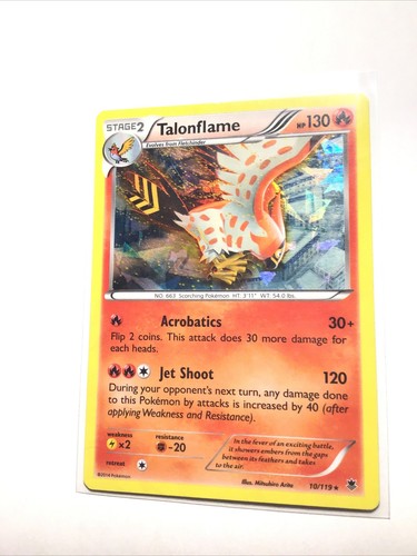 TALONFLAME - 10/119 - Phantom Forces - HOLO - Pokemon Card - MP | eBay