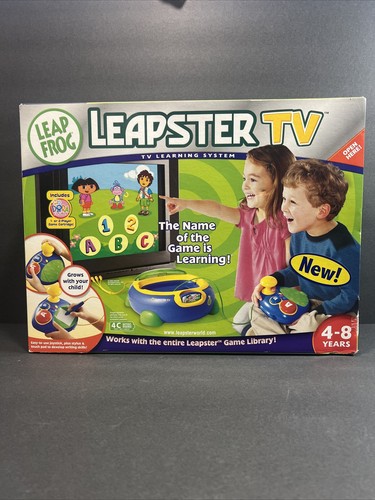 Leapfrog Leapster TV Learning System NIB! NOS! (FACTORY SEALED ...