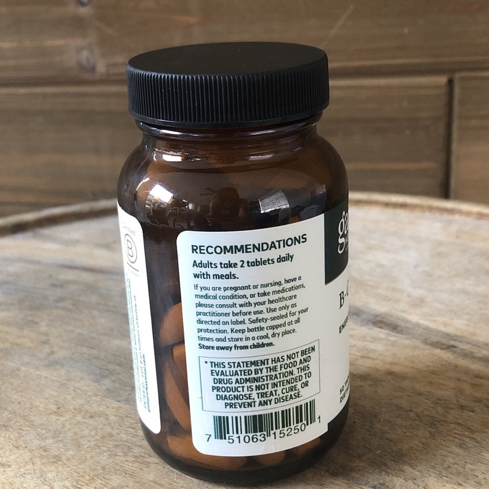 Gaia Herbs Pro B-Complex Energy and Metabolism, 50 Tablets Exp.06/2025 ...