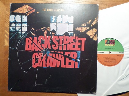 ATLANTIC LP RECORD/BACK STREET CRAWLER/THE BAND PLAYS ON/ EX+ VINYL ...