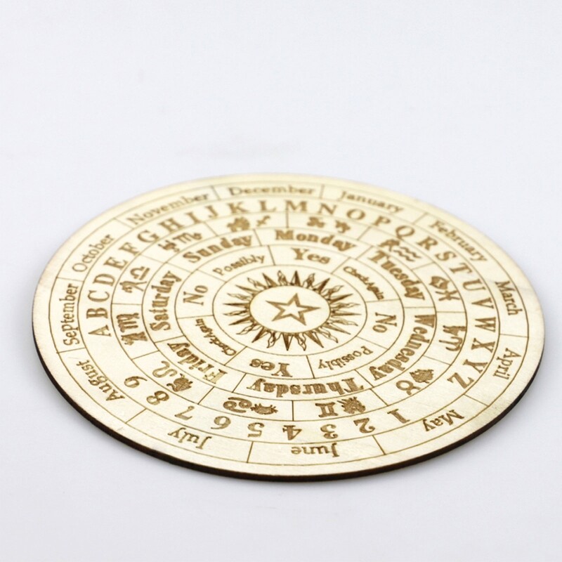 Divination Pendulum Board Carved Metaphysical Message Plate | eBay