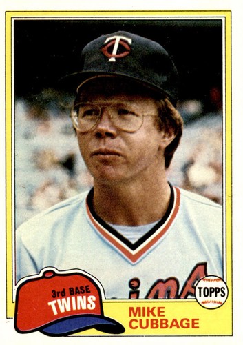 1981 Topps #657 Mike Cubbage EX | eBay