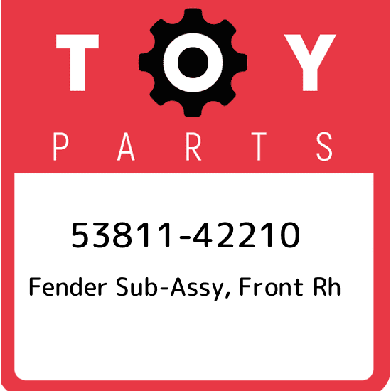TOYOTA OEM PANEL FR FENDER RH 53811-42210 for sale online | eBay