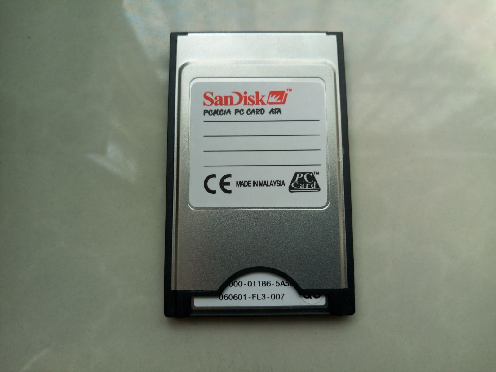 Simpletech 128MB Compact Flash +ATA PC card PCMCIA Adapter JANOME ...