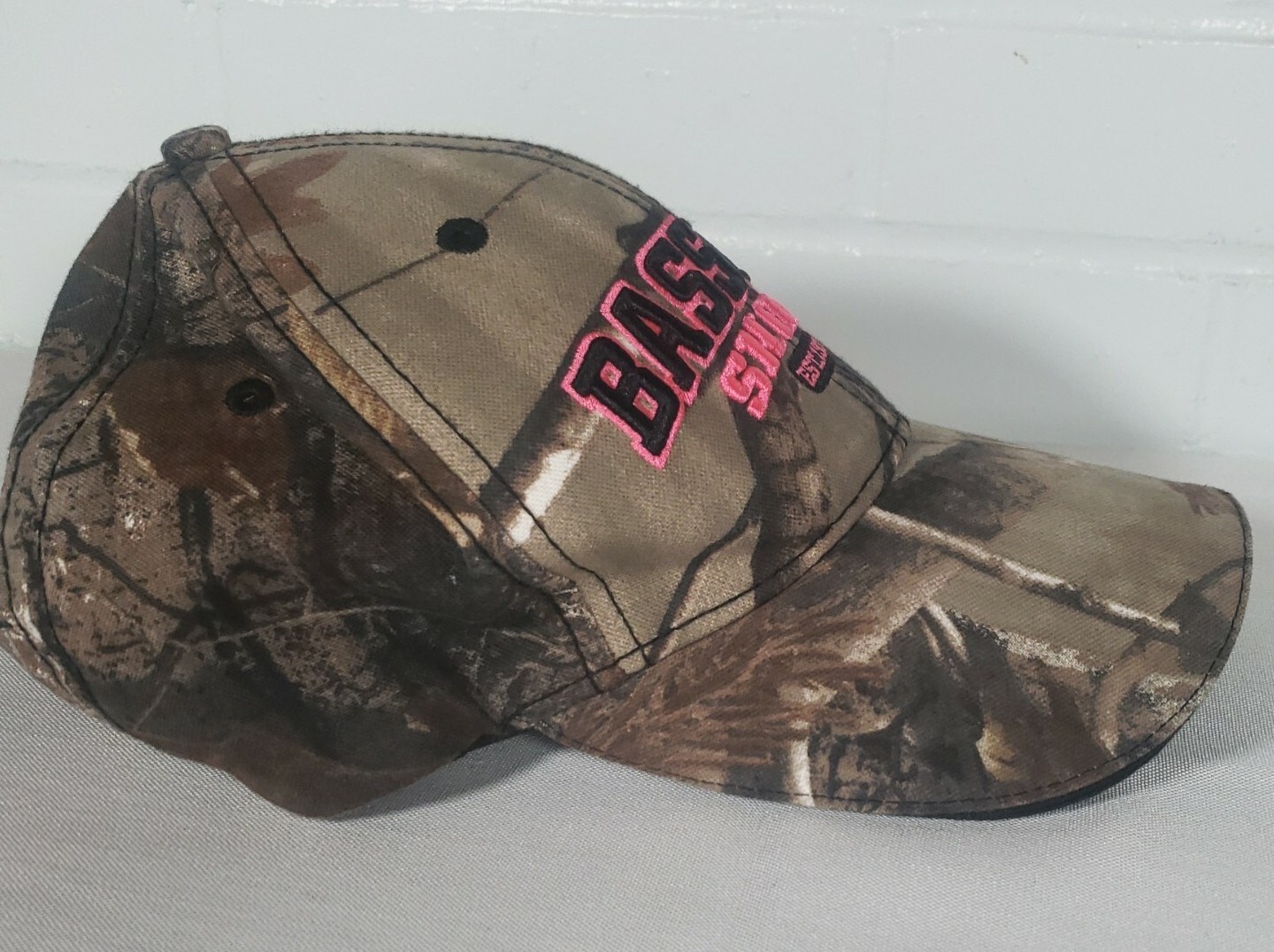 Vintage Bass Pro Shop Camo Hunting Hat, Baseball Cap … - Gem