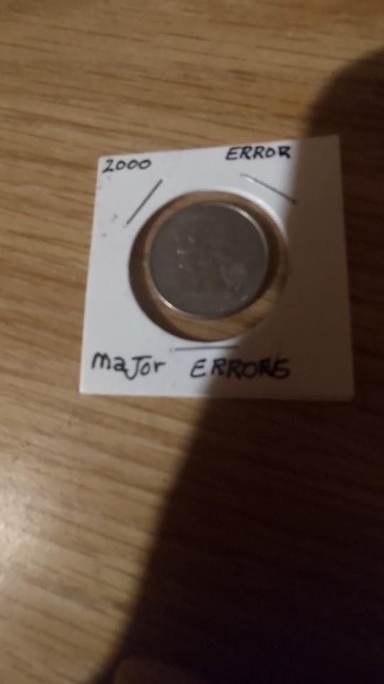 2000 MARYLAND STATE QUARTER With Multiple Major Errors Very Rare See ...