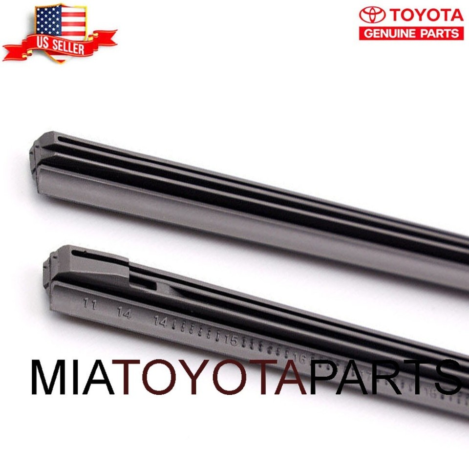 Toyota OEM Rubber Wiper Rh Lh Windshield Insert Refill 85214-0E140 ...