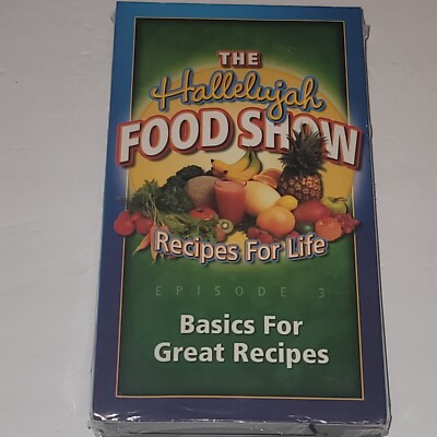 The Hallelujah Food Show Recipes For Life Episode 3 (VHS ) 2001 | eBay