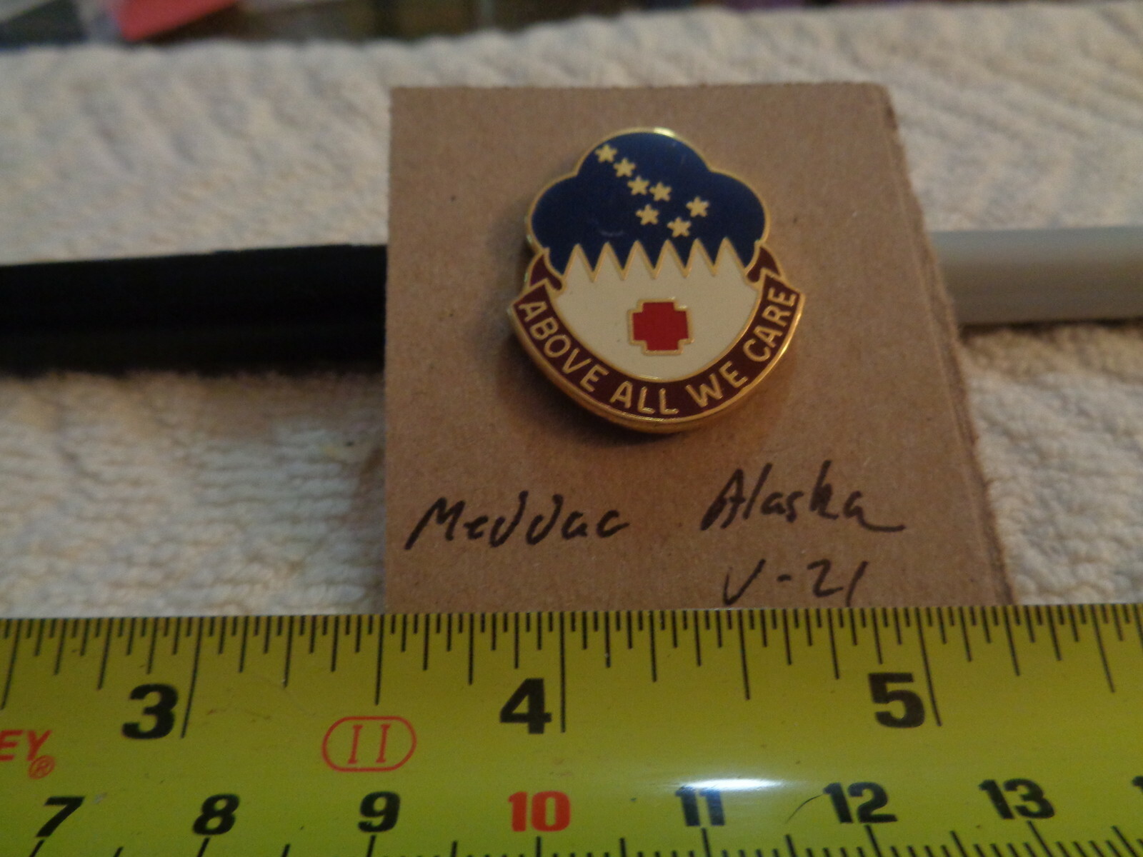 MEDDAC Alaska V-21 Unit Crest, DI, DUI (DRAW#83) | eBay