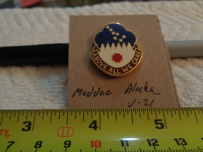 MEDDAC Alaska V-21 Unit Crest, DI, DUI (DRAW#83) | eBay