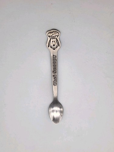 Vintage Danara Peanuts Chef Snoopy Stainless Steel Childs Spoon 1958 ...