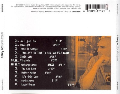 CAREY OTT LUCID DREAM NEW CD | eBay