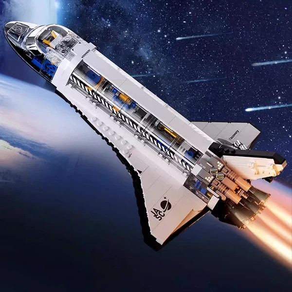 Super Space Shuttle Building block model Space Shuttle Expedition ...