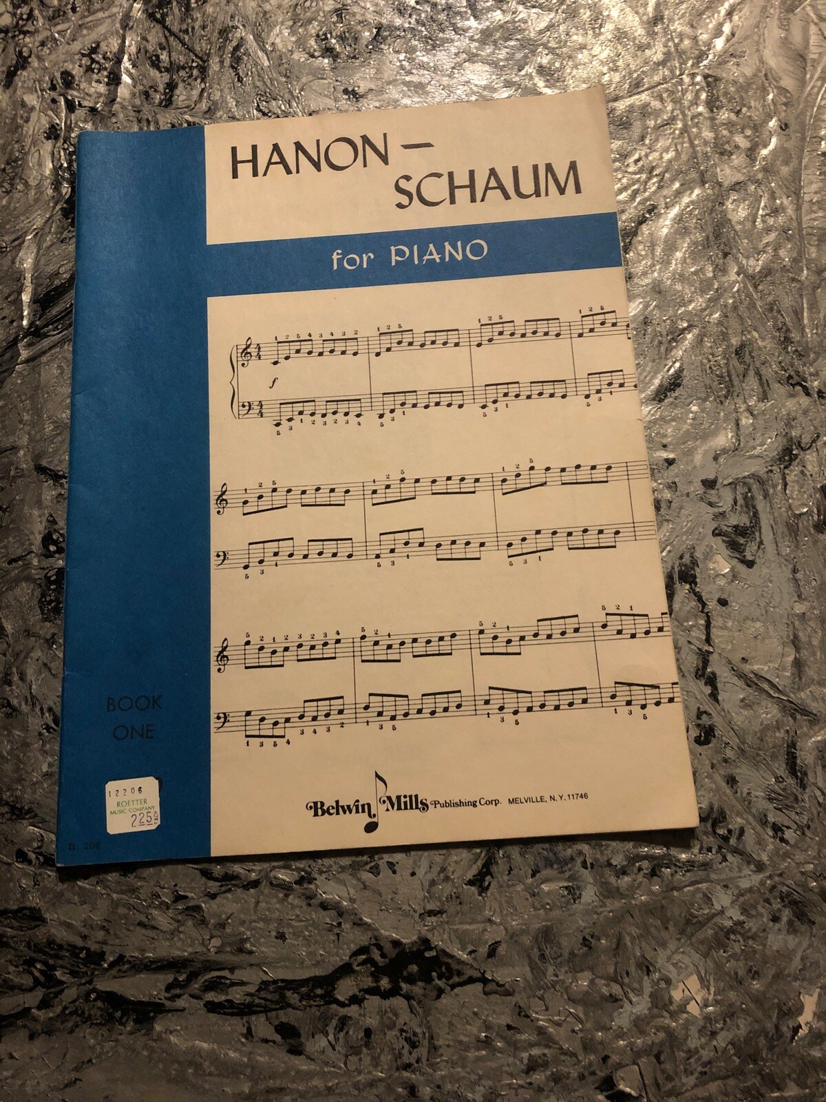 Hanon-Schaum for Piano Sheet Music Technical Studies Book Belwin Mills ...