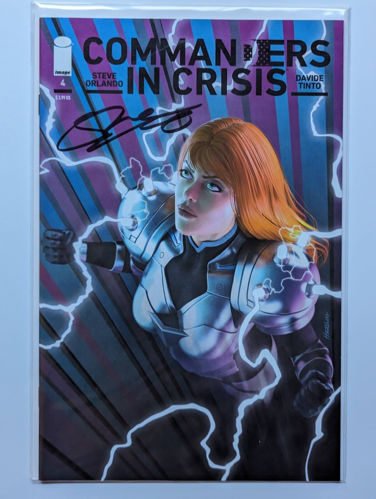 Commanders in Crisis #4 1:10 Incentive (Image Comics) Signed Steve ...
