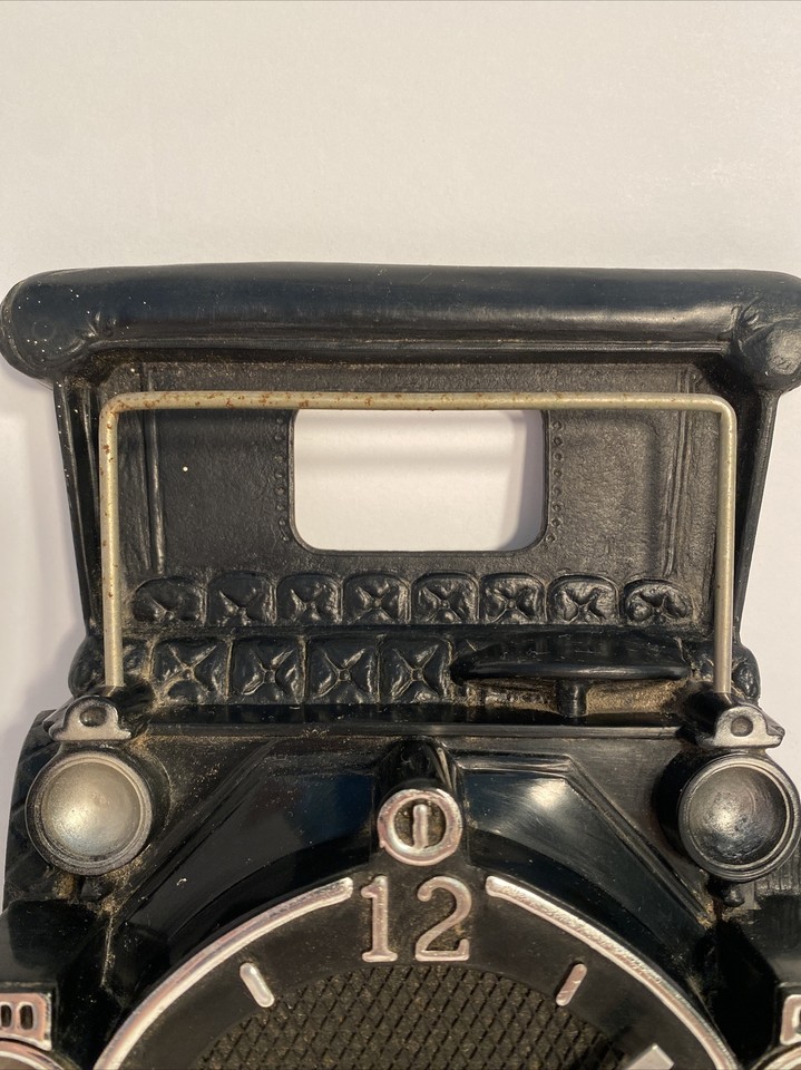 Vintage Mastercrafters Model T Car Automobile Clock M-740, Headlights ...