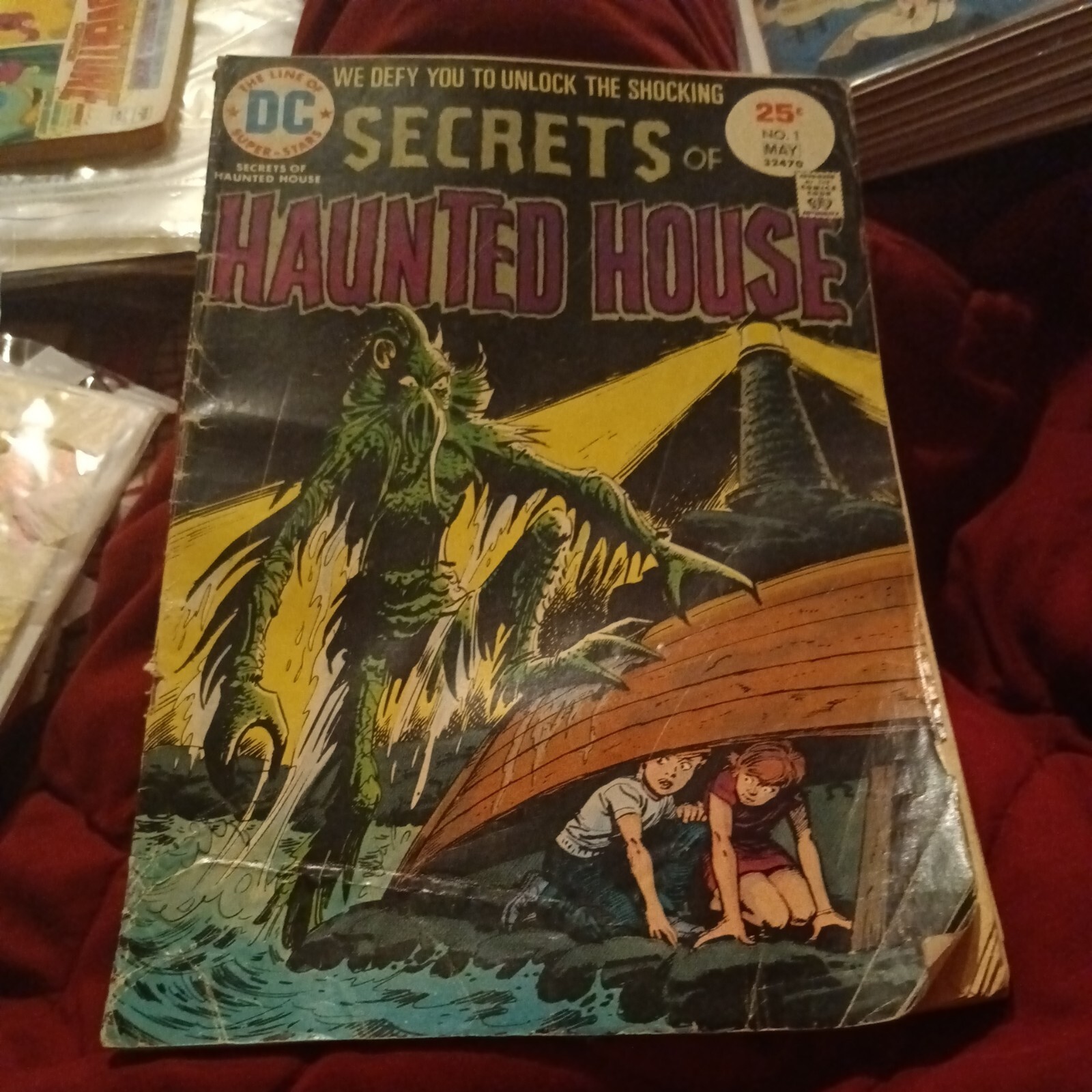 DC SECRETS OF HAUNTED HOUSE #1 (1975) bronze age horror comics key book ...