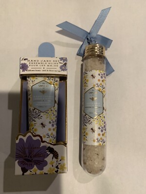 The Simple Joy Co. Hand Care Set Wildflower Honey And Bath Salt Set | eBay