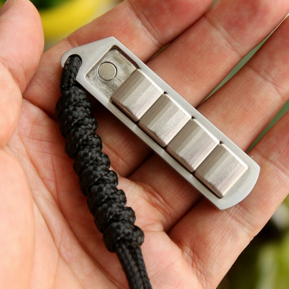 Pocket Click Clicker Magnetic Push Card Hand Fidget Decompression ...