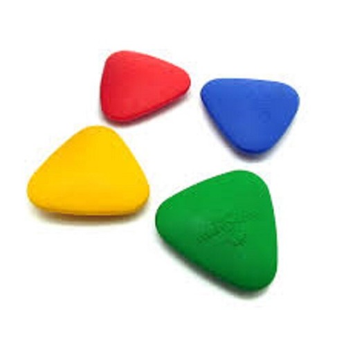 2x Faber Castell Triangle Eraser Small Area Tiny PVC-free Graphite ...