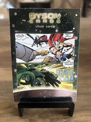 2018 Thor Ragnarok Dyson Cards Rip Card UNRIPPED DS7 #d 13/15 | eBay