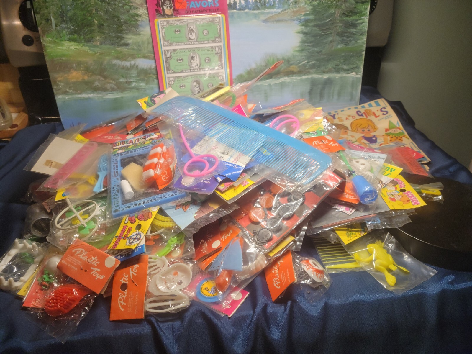 Vintage Plastic Dime Store Toys New In Packages Collection Toy Lot Of ...