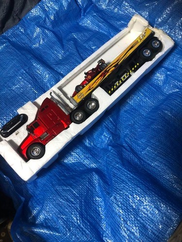 American Big Rig Trailer Trucks Remote Control Truck Ready Set 1:32 ...