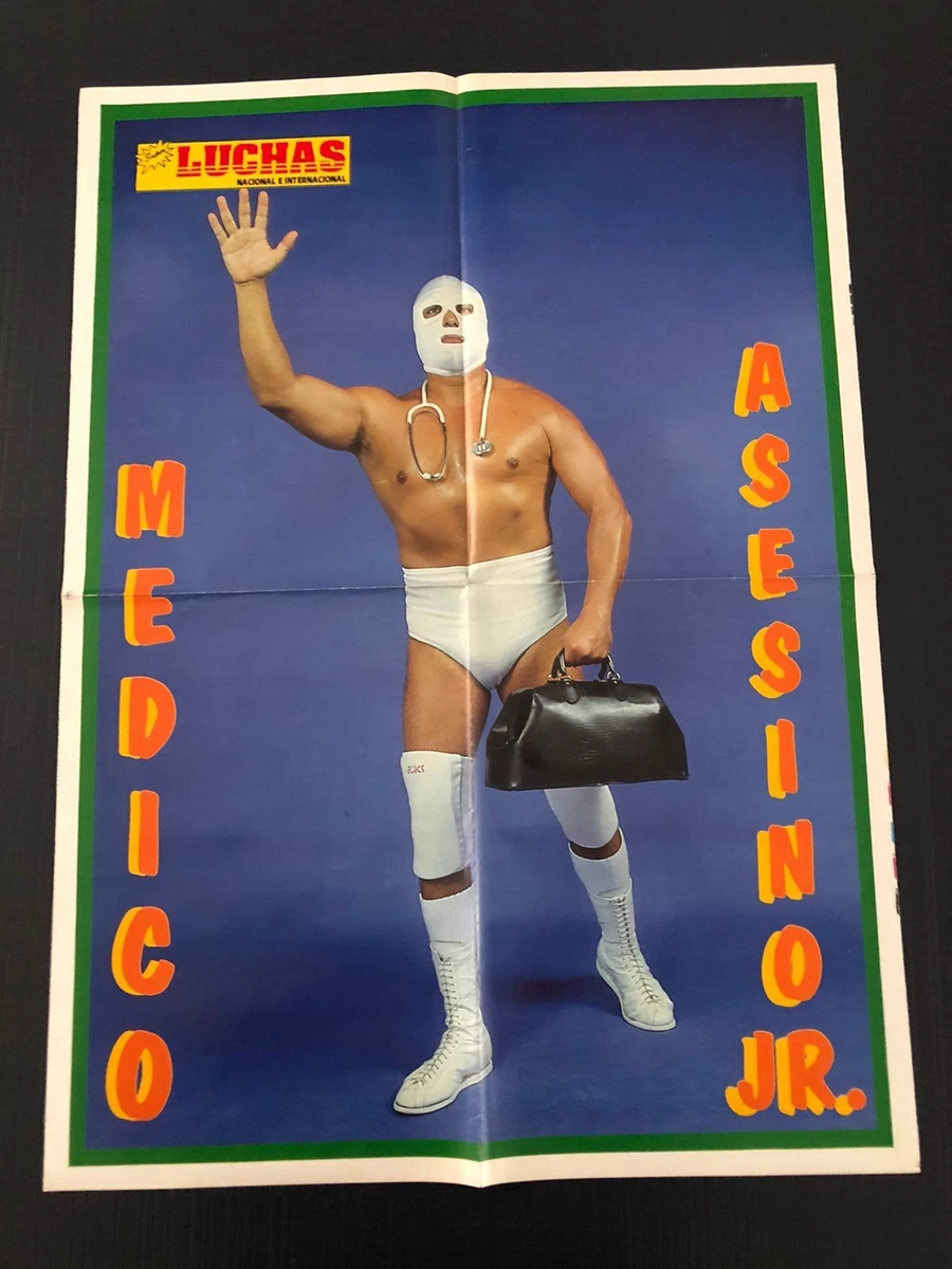 Vintage Lucha Libre Poster