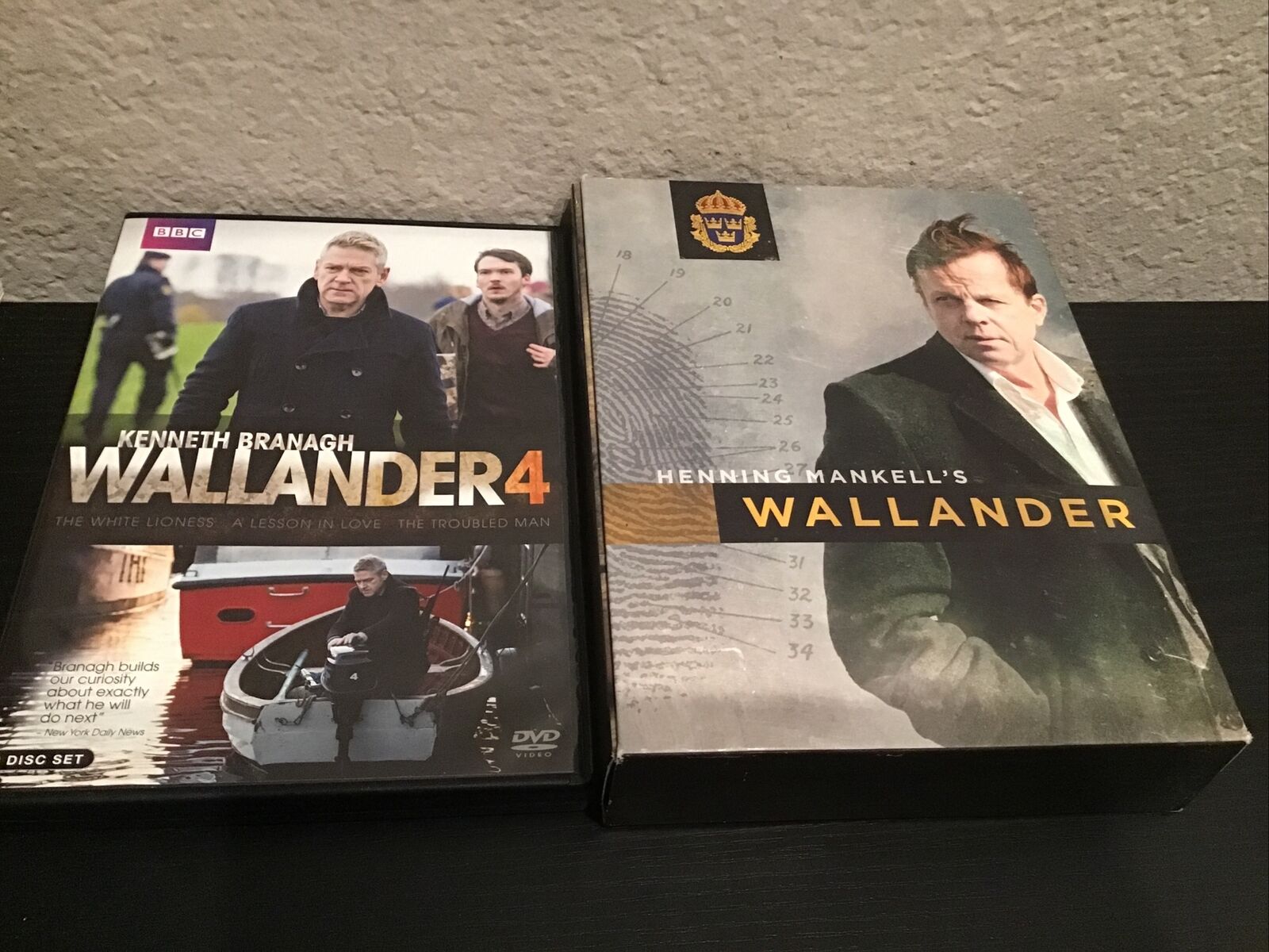 Lot Of 2 Henning Mankell's Wallander & Wallander 4 DVDs 736211213952| eBay