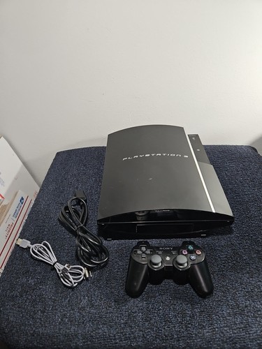 TESTED READ Sony PlayStation 3 PS3 CECHL01 80GB Console w/ Controller ...