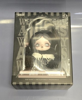 SKULLPANDA WEDNESDAY PLUSH (CLASSIC DRESS VERSION) POPMART NYC ...
