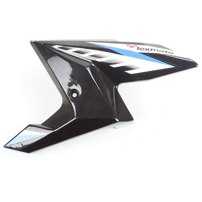 Front Left Fuel Tank Panel Black/Blue for ZS125-48F, ZS125-48F-E4 ...