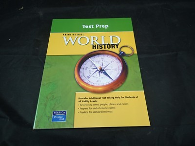 WORLD HISTORY TEST PREP WORKBOOK By Prentice Hall **BRAND NEW ...