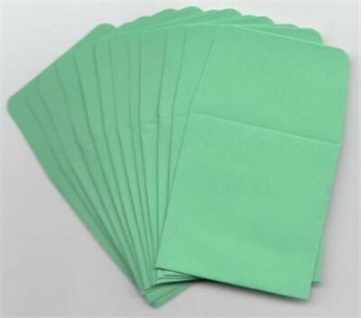 2x2 Paper Coin Envelopes Safe Storage Archival Green Pack Of 50 Acid ...