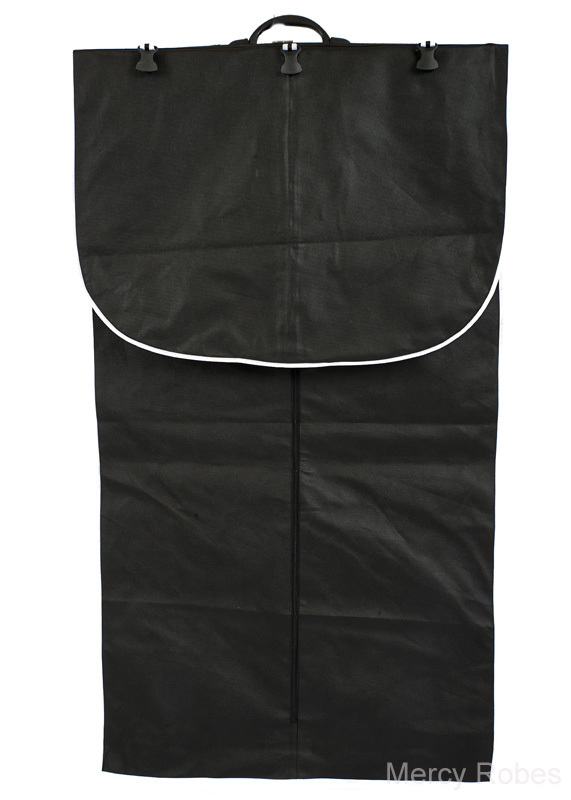 Pastor Vestment/Robe Carrying Bag, Black/White, 74 Inches Long, Clergy ...