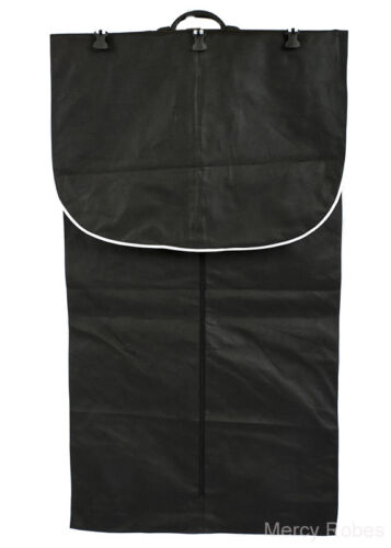 Pastor Vestment/Robe Carrying Bag, Black/White, 74 Inches Long, Clergy ...