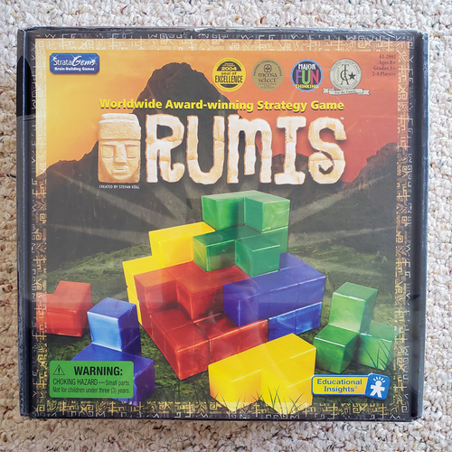 Rumis Board Game Strategy Logic Puzzle Brain-Building 2006 NEW SEALED 86002029928| eBay