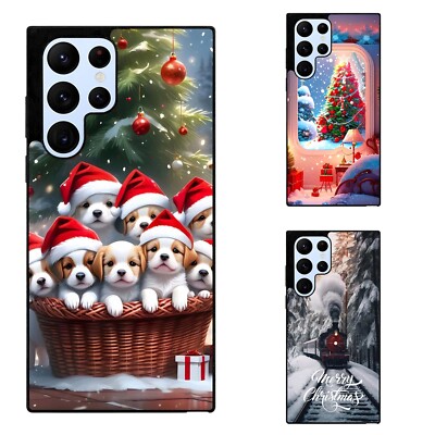 Winter Wishing Merry Christmas For Samsung S25 S24 S23 FE Ultra a15 a16 ...